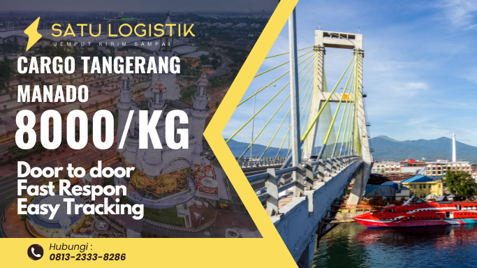 Cargo Tangerang ke Manado